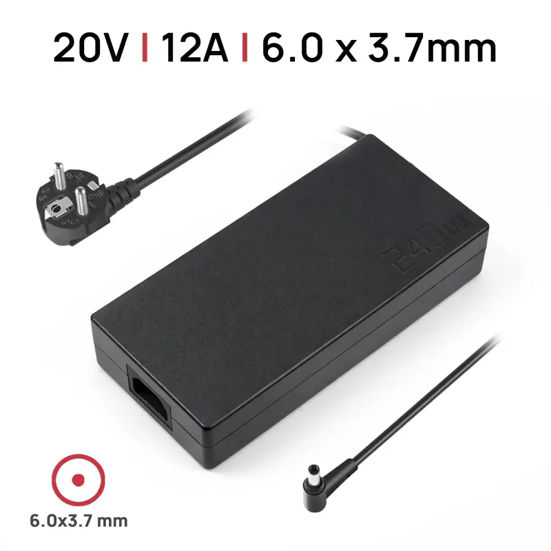 Carregador portatil ASUS ROG G701, G703, G752, G750 ADP-240EB 240W