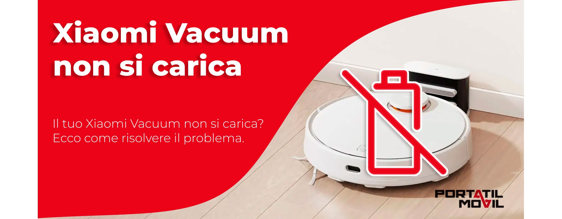 Xiaomi Vacuum non si carica