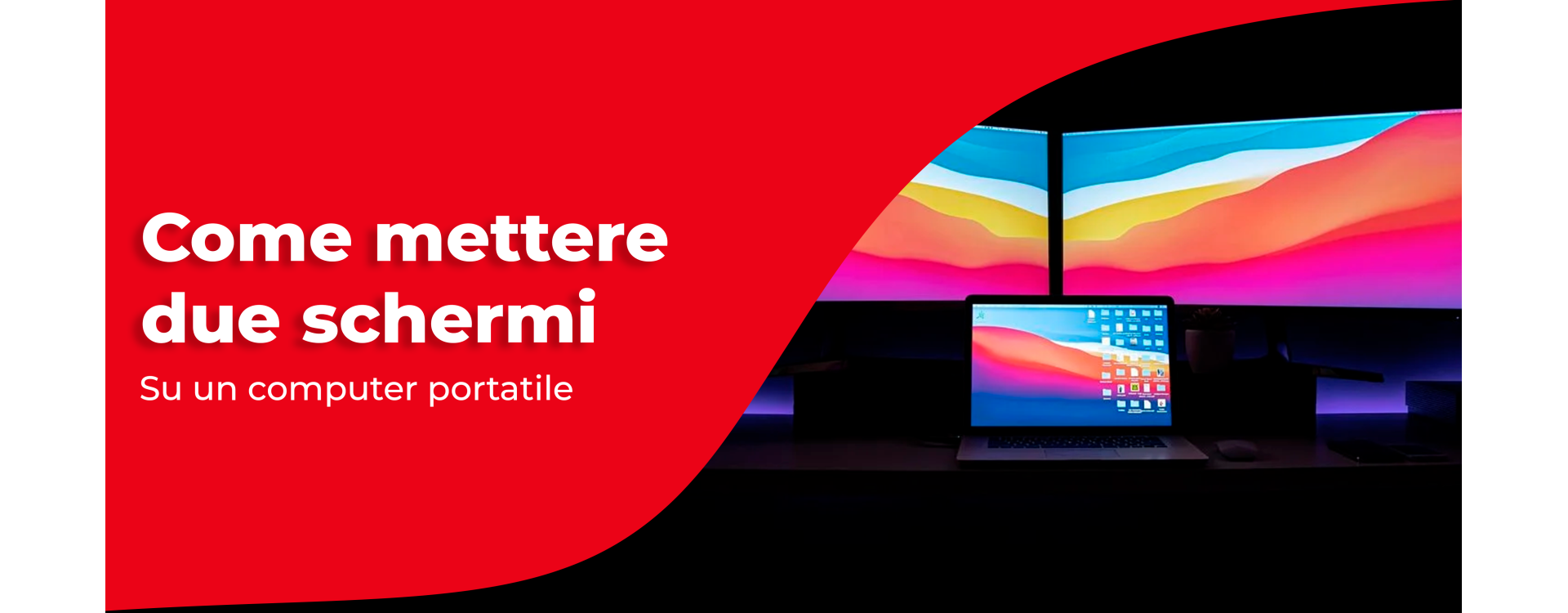 Come mettere due schermi su un computer portatile e aumentare la ...
